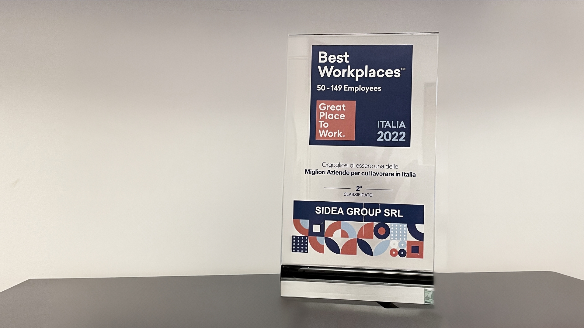 Sidea Group è al 2° posto nella Classifica Best Workplaces™ Italia 2022 ...